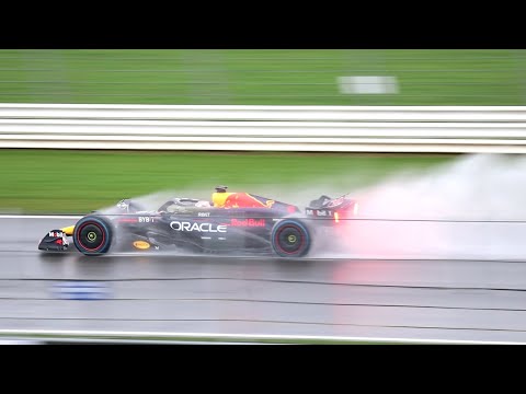 Max Verstappen testing the new Red Bull RB20 at Silverstone – Vídeos Legais